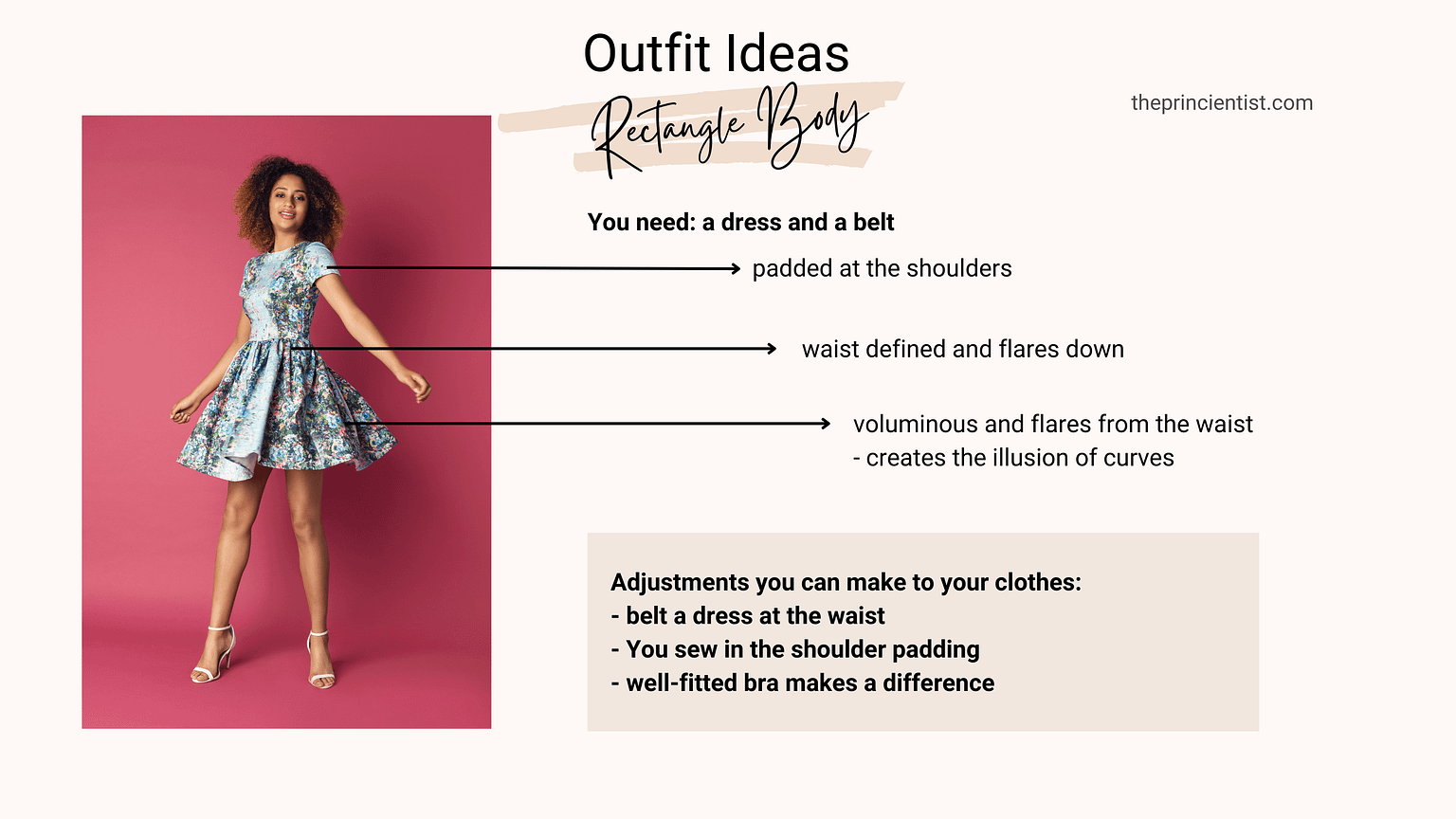 How To Dress The Rectangle Body Shape – Complete Guide - The Princientist